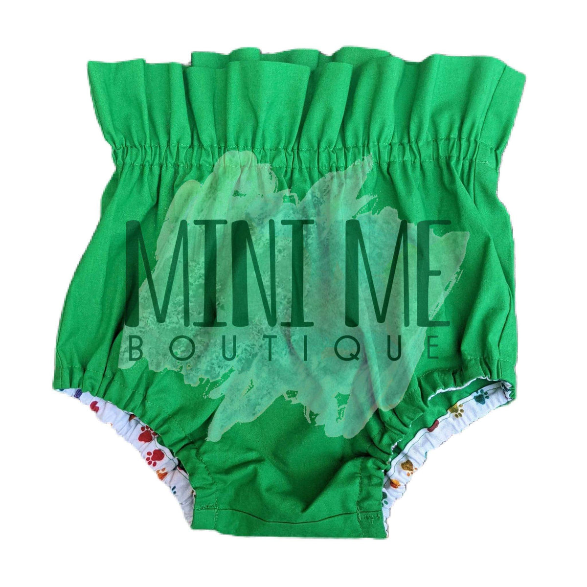 Green Bloomers 12M, 3T – Mini Me Boutique.co